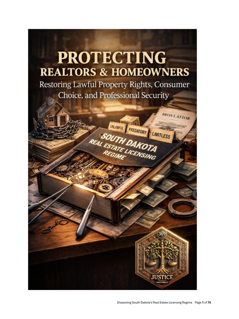 Dissecting South Dakota’s Real Estate Licensing Regime | PDF | Common ...