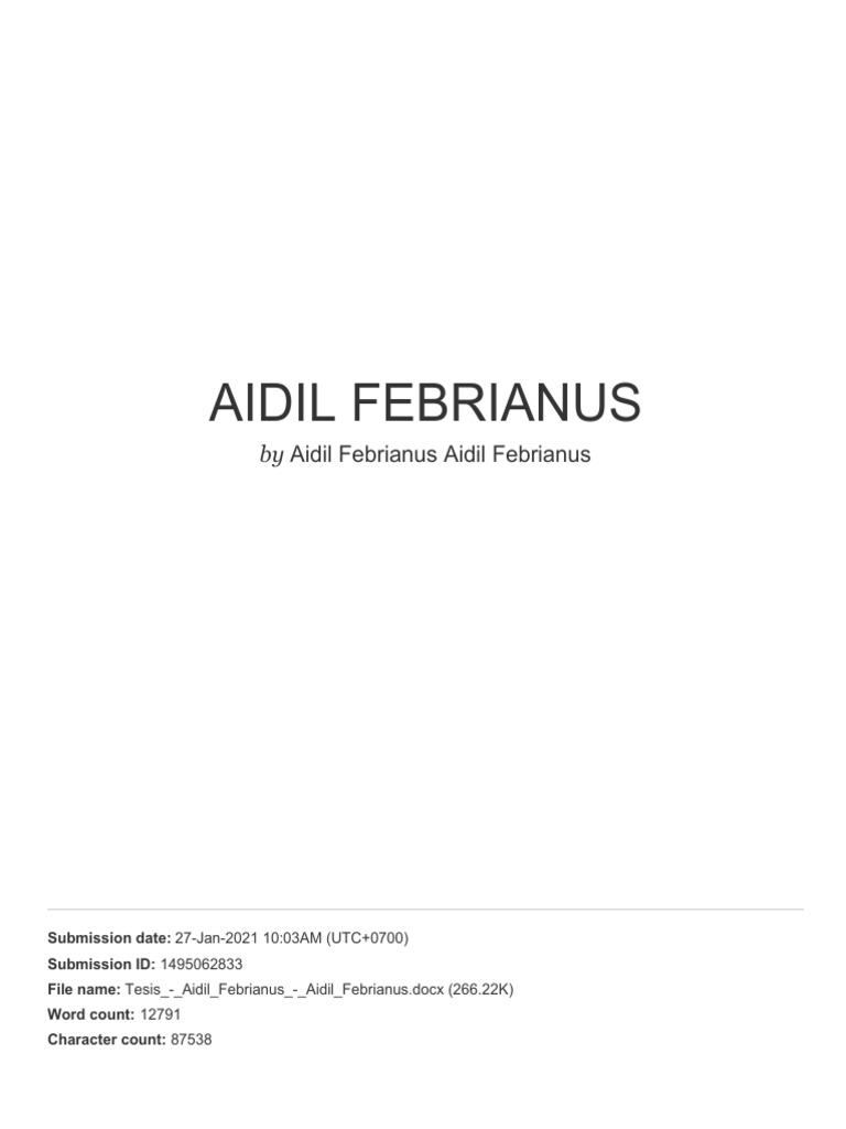 AIDIL FEBRIANUS_2 | PDF