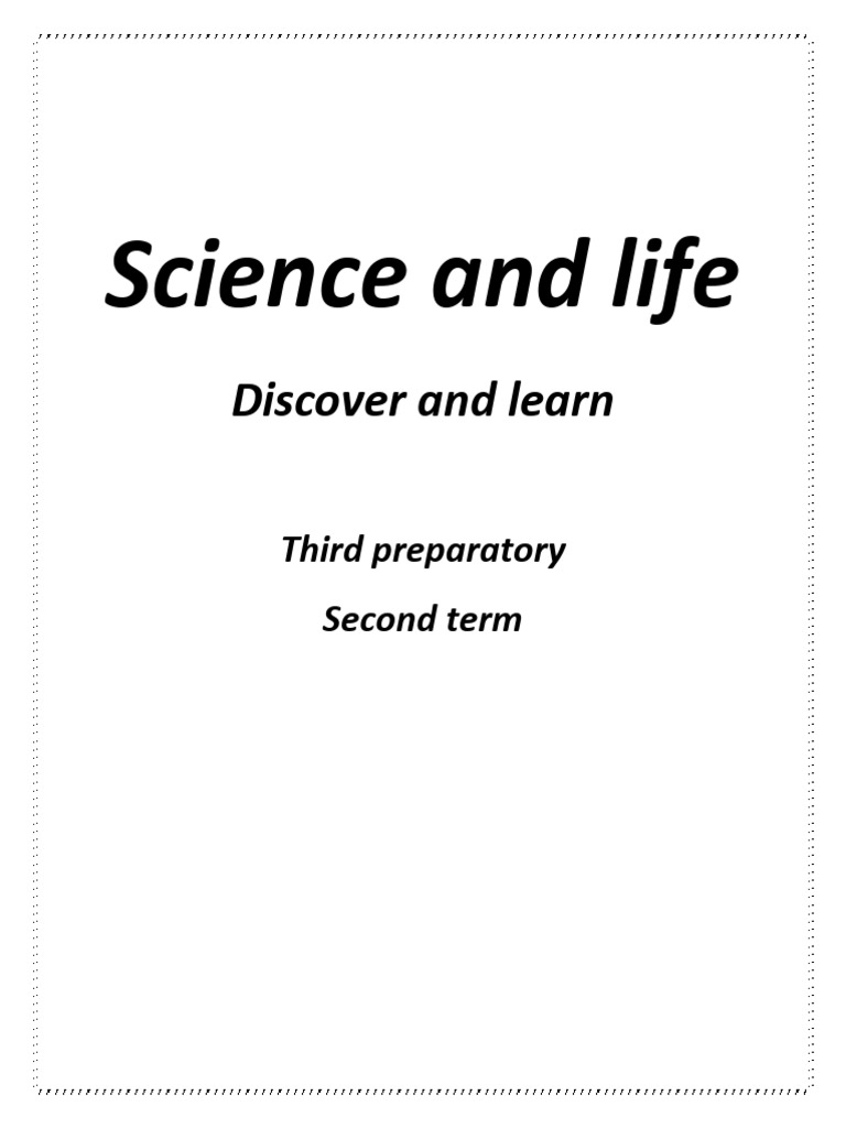 Science Booklet Prep.3 Second Term 2018 - 2019 | PDF | Chemical ...