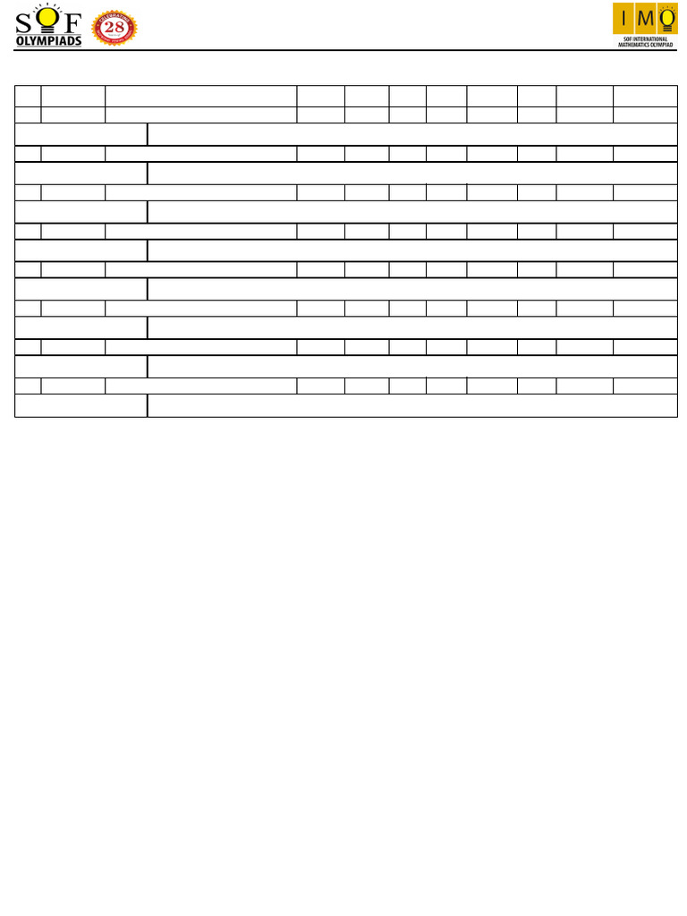 imo 2025-26 | PDF | Competition