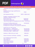 IOM Medical Fees for Visa Applicants | PDF | Human Migration | Immigration