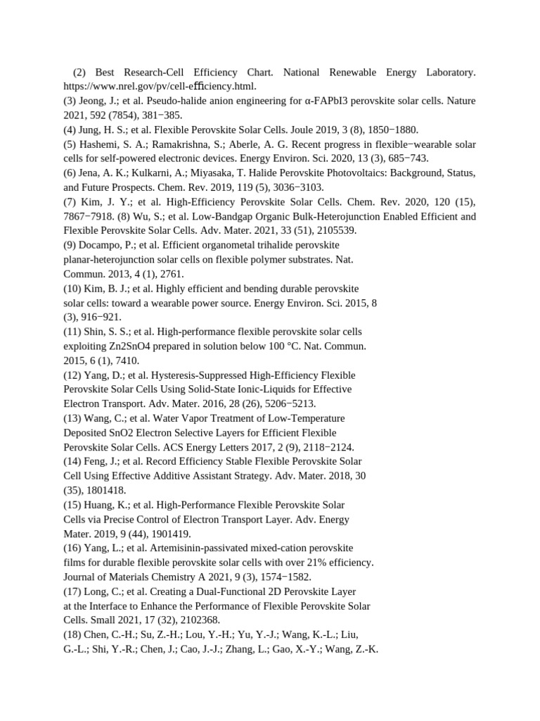 Main 400 References | PDF | Solar Cell | Graphene