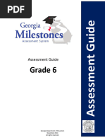 Georgia Milestones Achievement Levels | PDF | Learning | Educational Stages