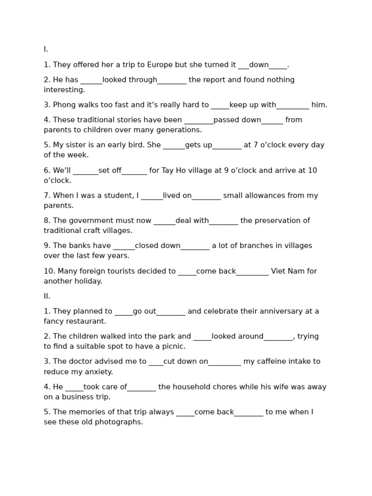 Unit 2 Grammar Practice Answer | PDF