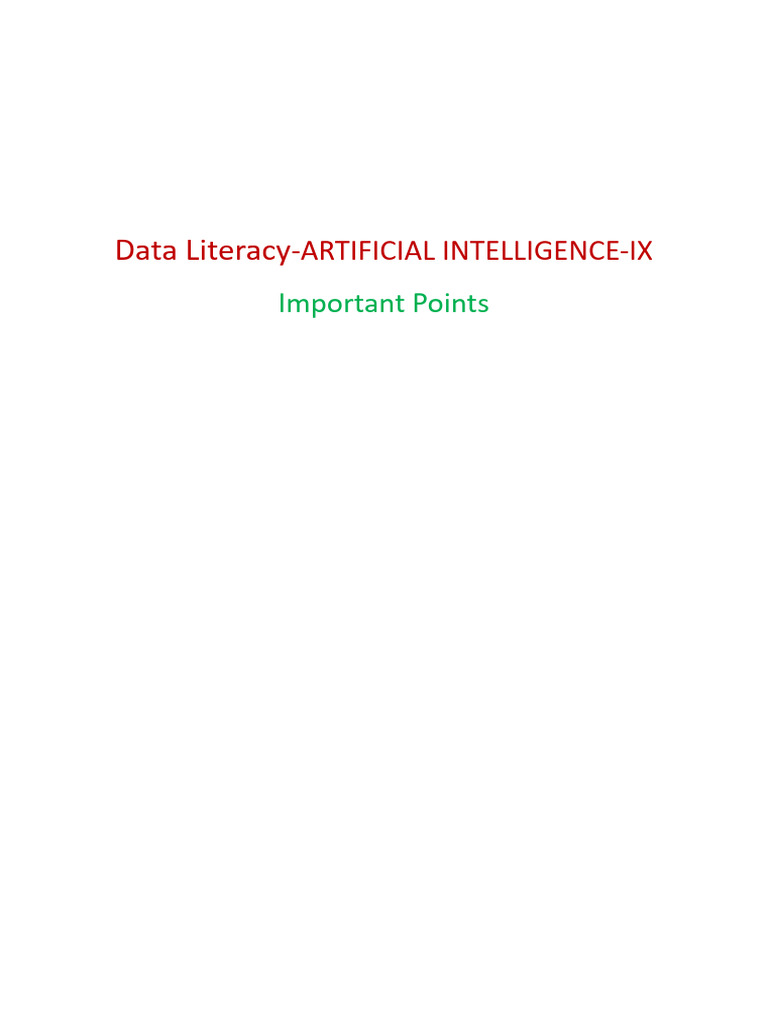 Data Literacy | PDF | Data | Computer Security