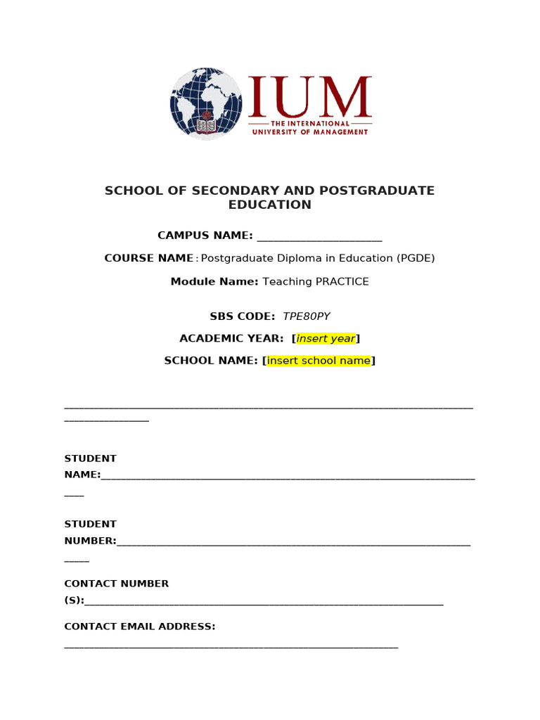 Standard Cover Page SBS File | PDF