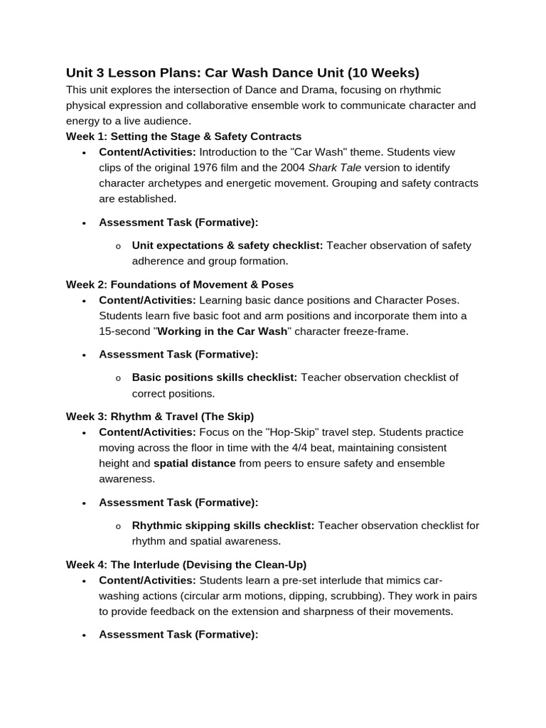 Unit 3 Lesson Plans | PDF