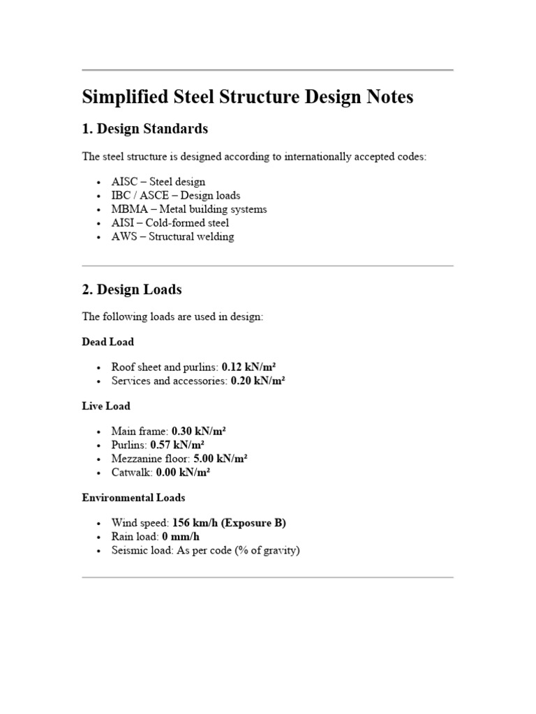 Simplified Steel Notes | PDF | Screw | Structural Steel