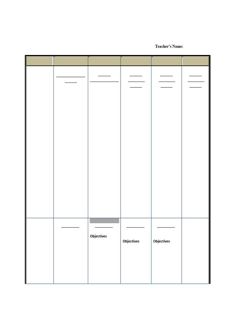 Lesson Plan Gr. 3 | PDF | Plateau | Arabian Peninsula