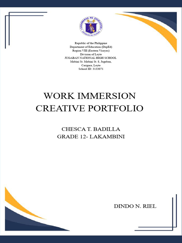 Copy of Field Study Portfolio 1_20260118_224353_0000 | PDF | Learning