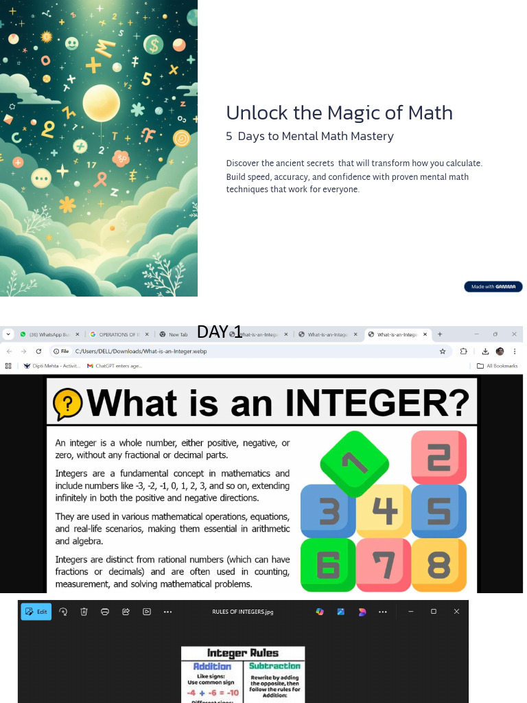 Unlock-the-Magic-of-Math FINAL (1) | PDF | Multiplication | Subtraction