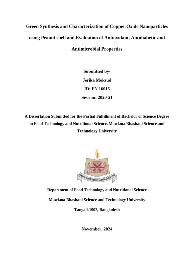 Jerika-Ms Thesis | PDF | Nanoparticle | Absorption Spectroscopy