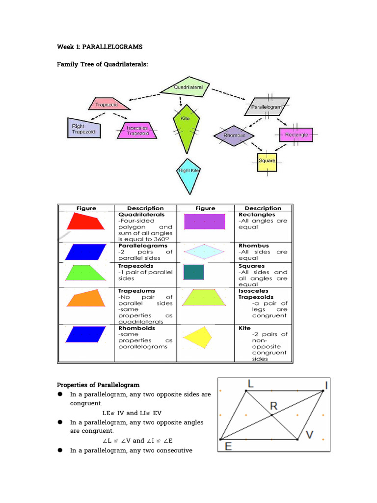 Grade 9 Math Reviewer | PDF | Rectangle | Geometry