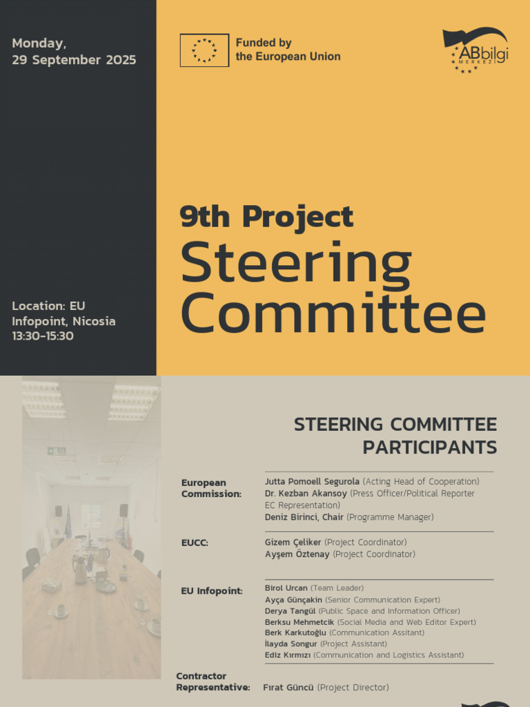 9th Project Steering Committee | PDF | Cyprus
