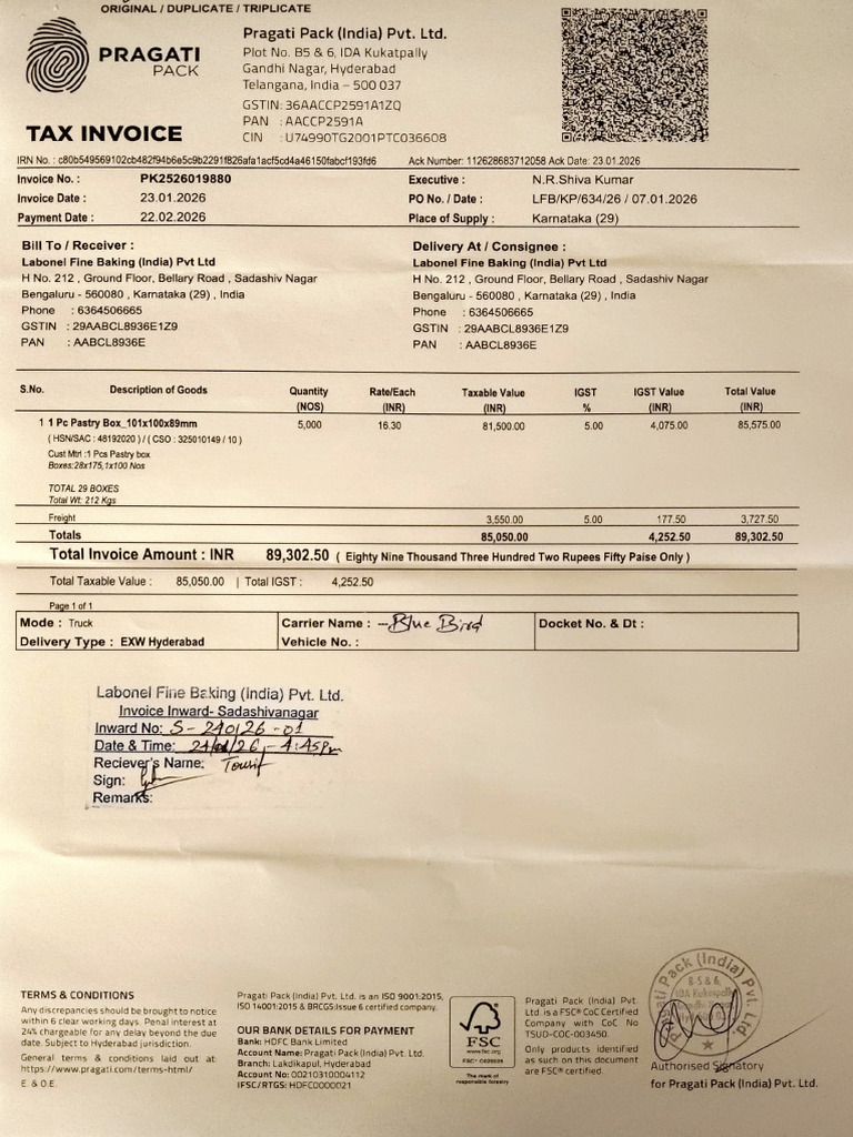 Pragati Pack - SS Nagar (24!01!26) | PDF