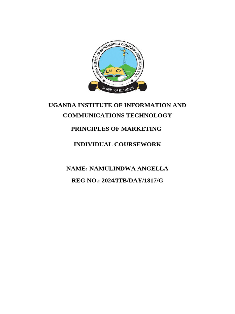 Final Individual Marketing Coursework | PDF | Marketing | Digital Marketing