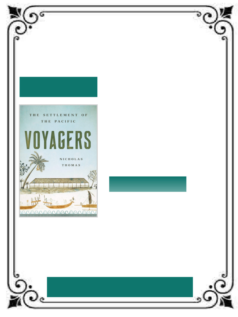 Voyagers The Settlement of the Pacific First Edition Thomas eBook ...