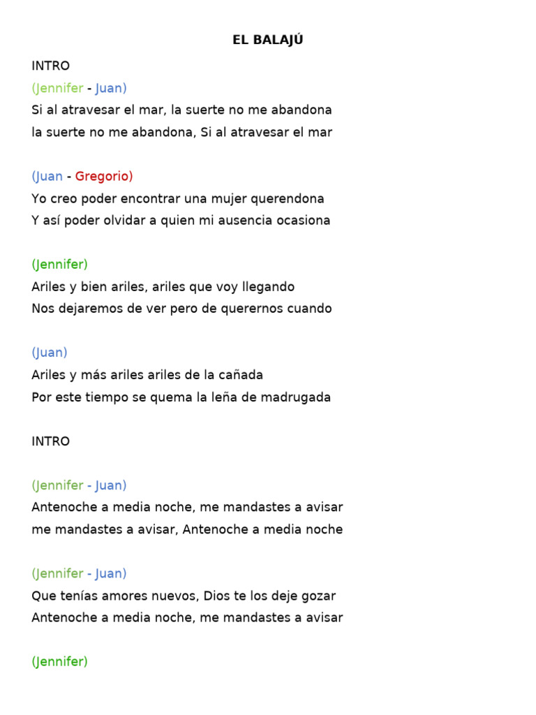 El Balajú | PDF
