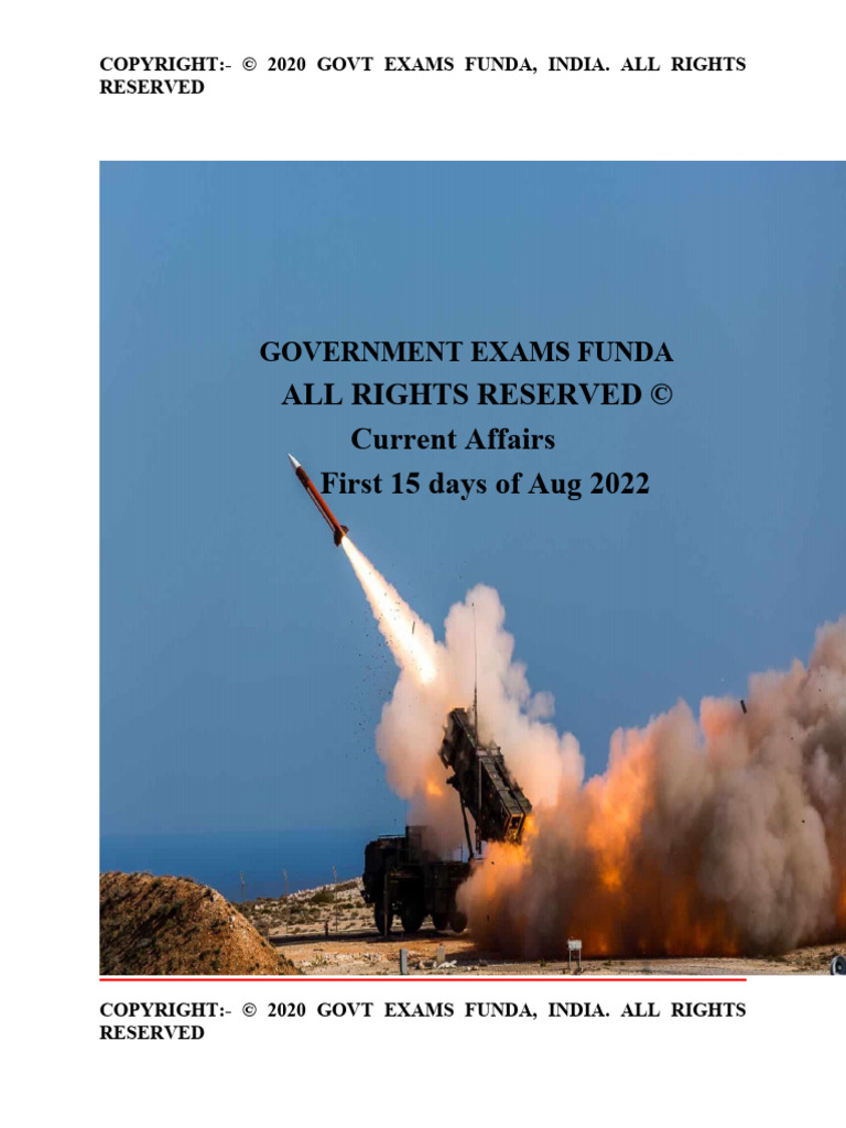 CURRENT AFFAIRS AUG (FIRST 15 DAYS)_10573110_2023_03_25_05_23 | PDF ...