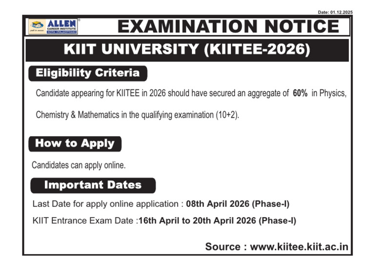 Kiitee 2026 | PDF