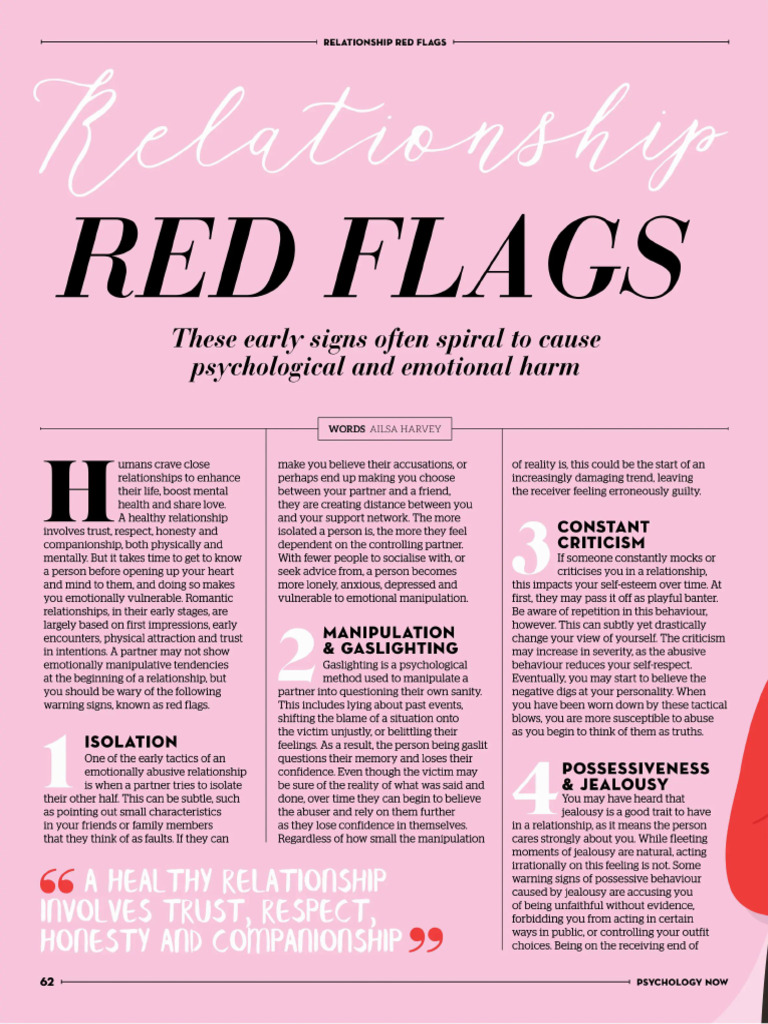 Red Flags | PDF