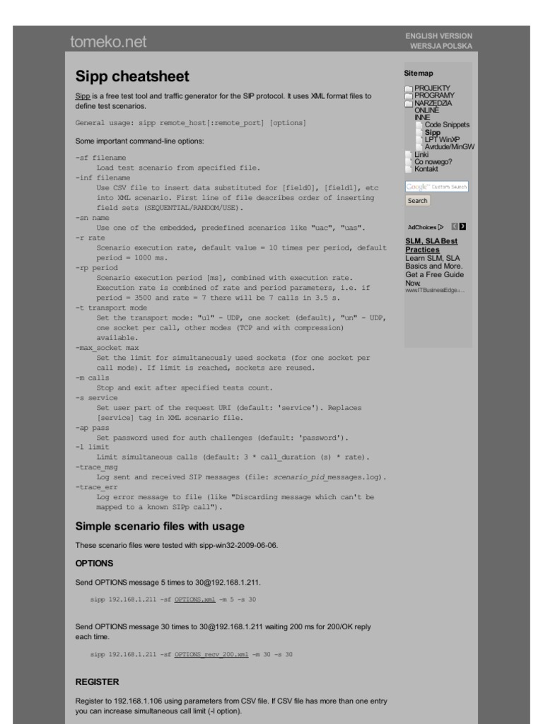 Sipp | Download Free PDF | Session Initiation Protocol | Password