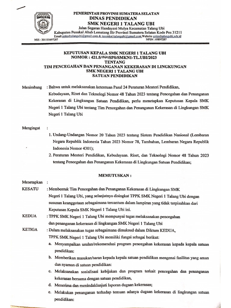 SK TPPK | PDF