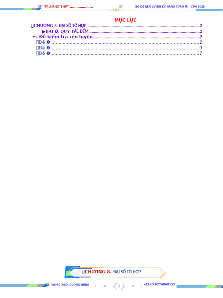 C8-B1-Quy Tac Dem | PDF