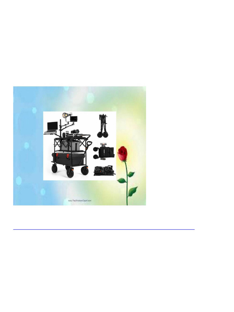 4508 TARION Foldable Camera Trolley Film Trolley Photo Trolley - Robust ...