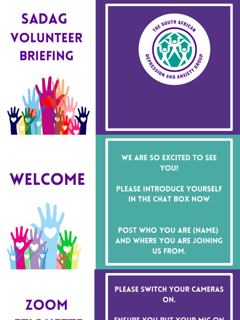 Sadag Counsellor Briefing 2025 | PDF