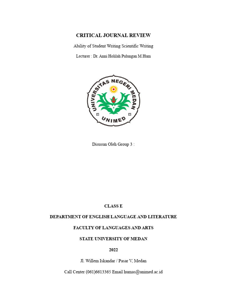 Critical Journal Review[1] | PDF | Data | Qualitative Research
