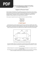 Vessel Support Types and Standards | PDF | Structural Steel | Strength ...