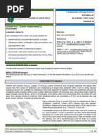 Hemiplegic Patient Positioning Guide | PDF