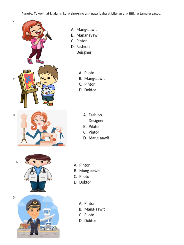 Quiz Type of Formative Assessment | PDF