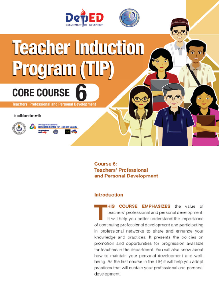 New TIP Course 6 DepEd Teacher.pdf (A4) | PDF | Teachers | Educational ...