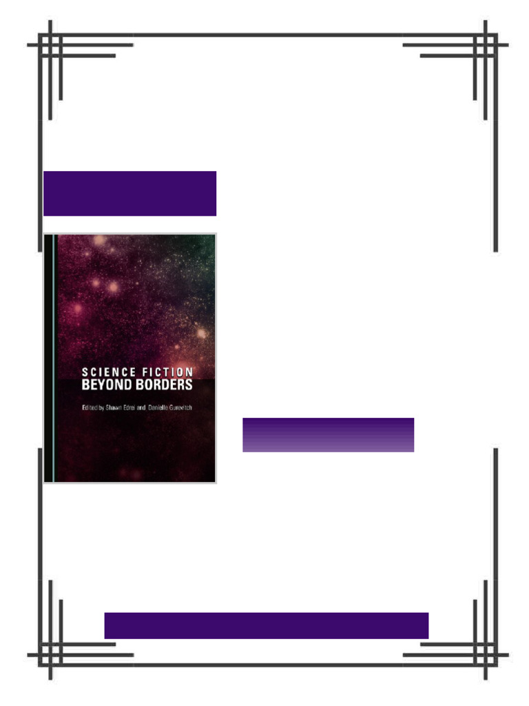 Science Fiction beyond Borders 1st Edition Danielle Gurevitch Shawn ...