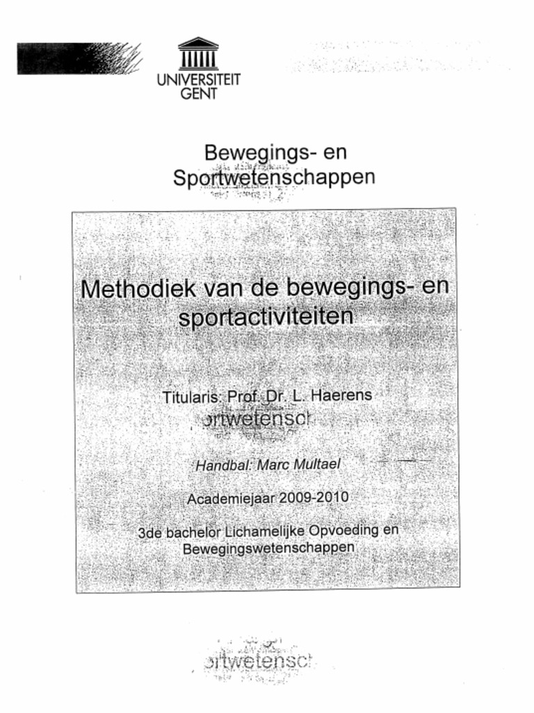 Cursus Methodiek Orientatieloop | PDF
