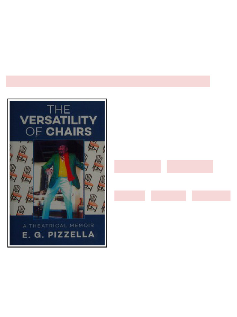The Versatility of Chairs A Theatrical Memoir ebook 2026 enhanced ...