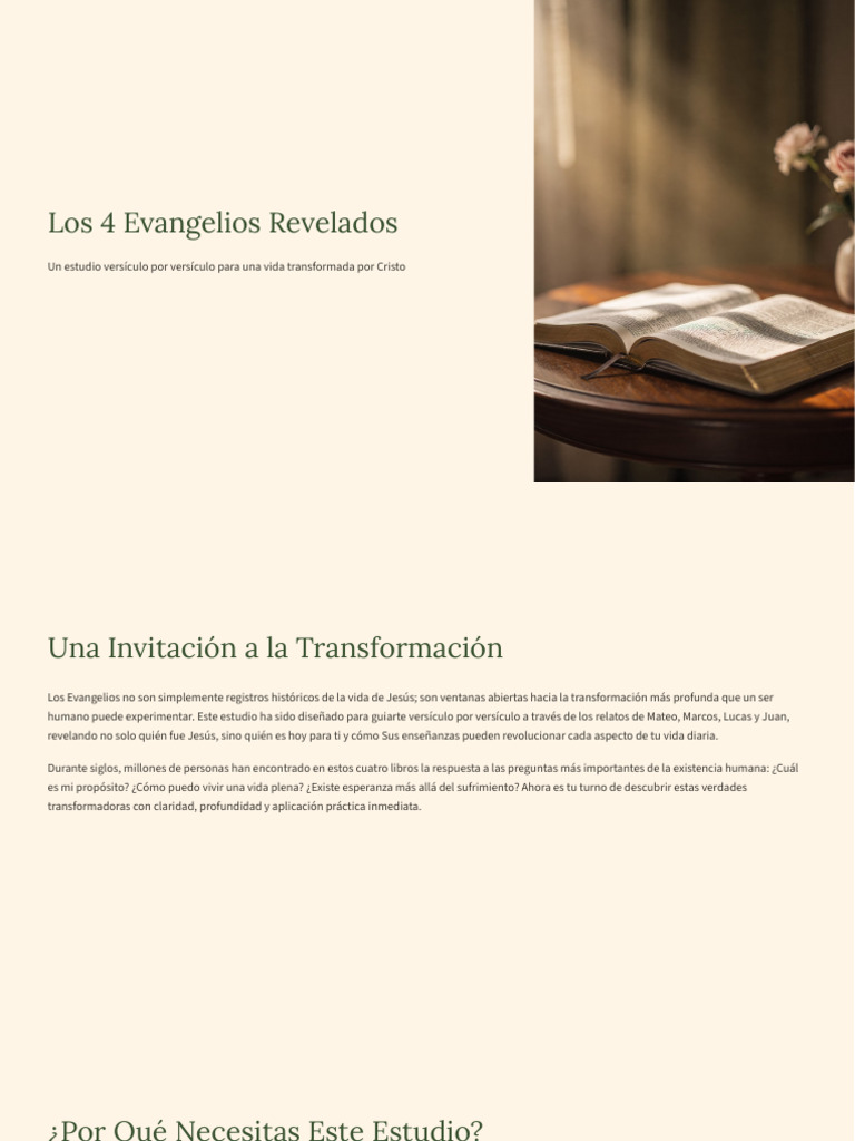 Los 4 Evangelios Revelados | PDF | Jesús | Evangelio de Mateo