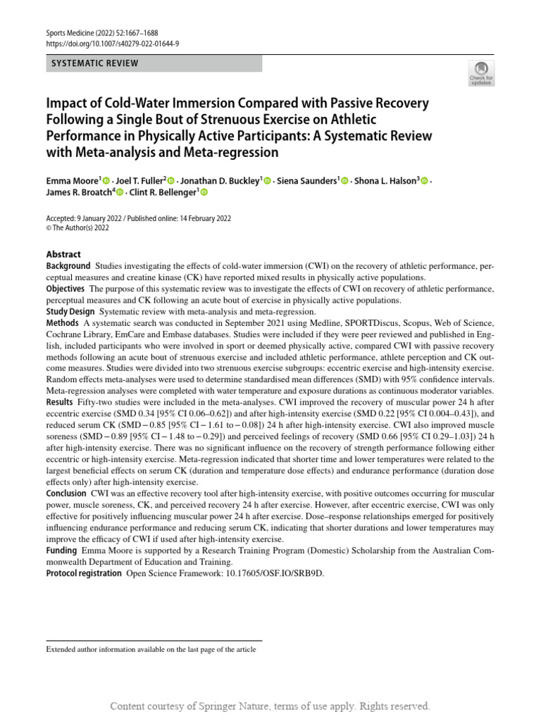 Impact_of_Cold-Water_Immersion_Compared_with_Passi | PDF | Systematic ...