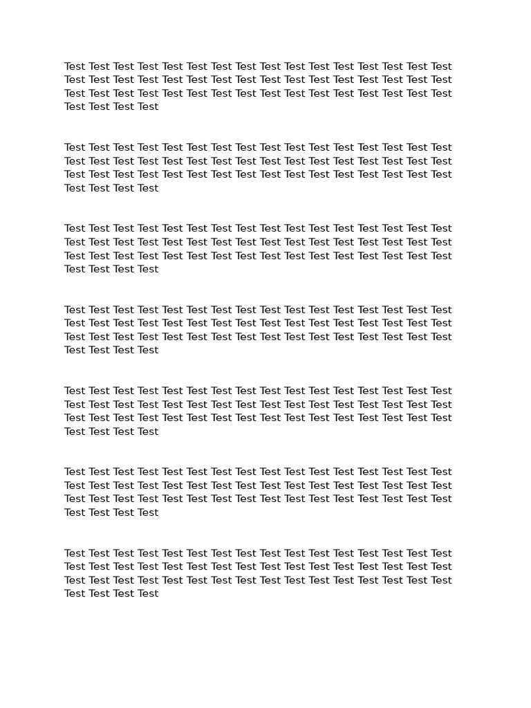 Dummy Document | PDF