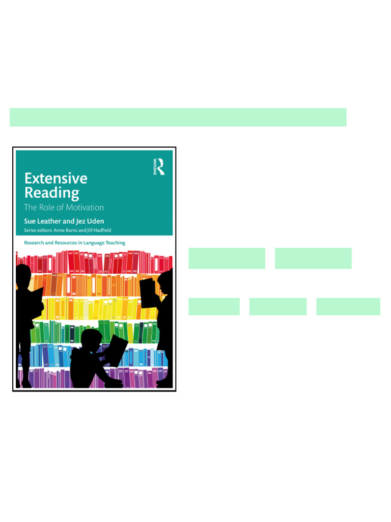 Extensive Reading: The Role of Motivation ebook long form chapters | PDF