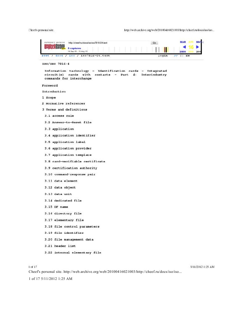 Iso 7814-x PDF | PDF | Byte | Computer File