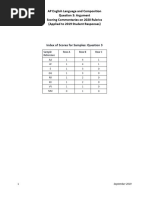 AP U.S Government and Politics: Scoring Rubric | PDF | Evidence | Thesis
