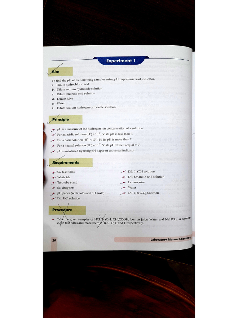Chemistry Practicle File Work | PDF