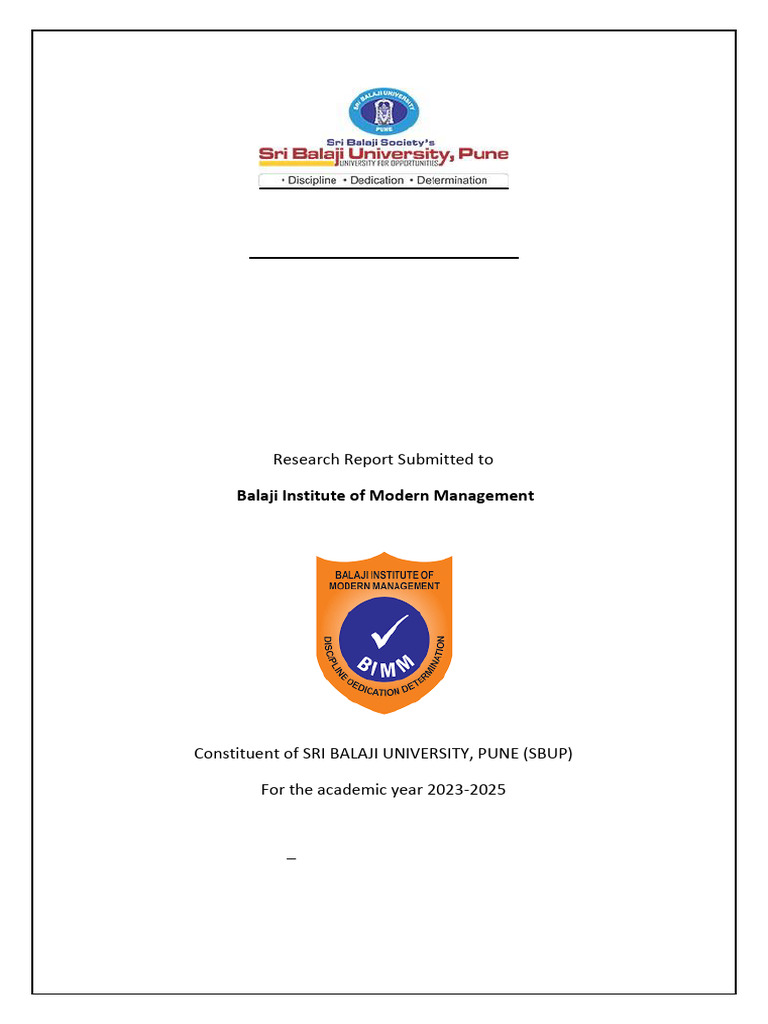 Research Paper - Bhumika Shugani (Mm2325440) | PDF | Consumer Behaviour ...