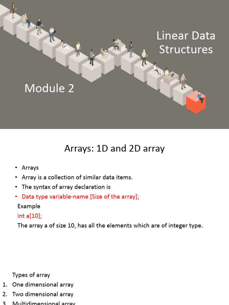 Linear Data Structures | PDF