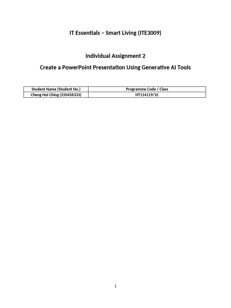 Assignment 2 Template | PDF