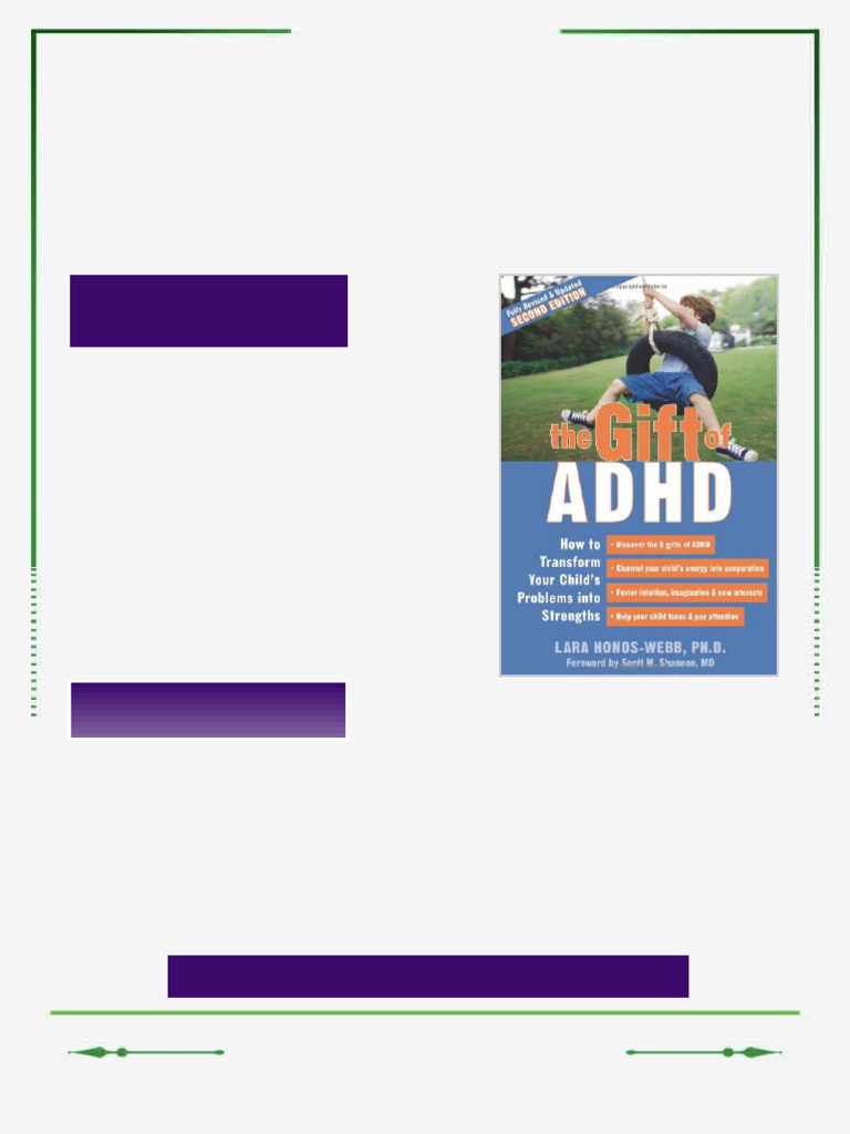 The Gift of ADHD How to Transform Your Child s Problems into Strengths ...