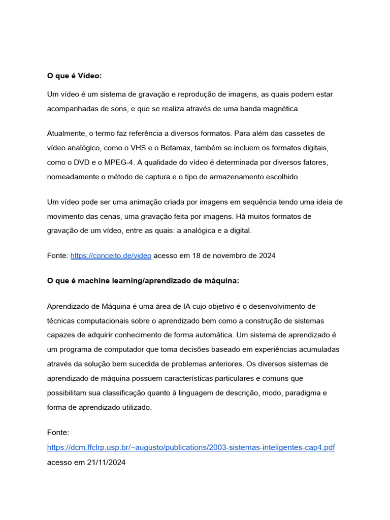 data mining doc | PDF | Aprendizado de máquina | Aprendizado